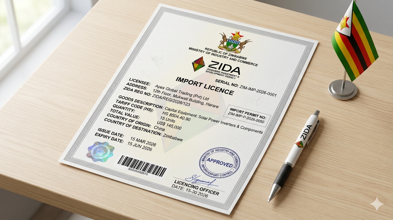How to apply for Import Licences in Zimbabwe? | Lucent Consultancy