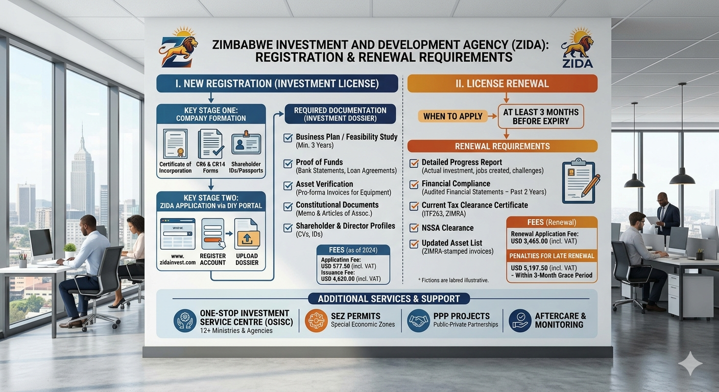ZIDA Licence Renewal Framework | Lucent Consultancy