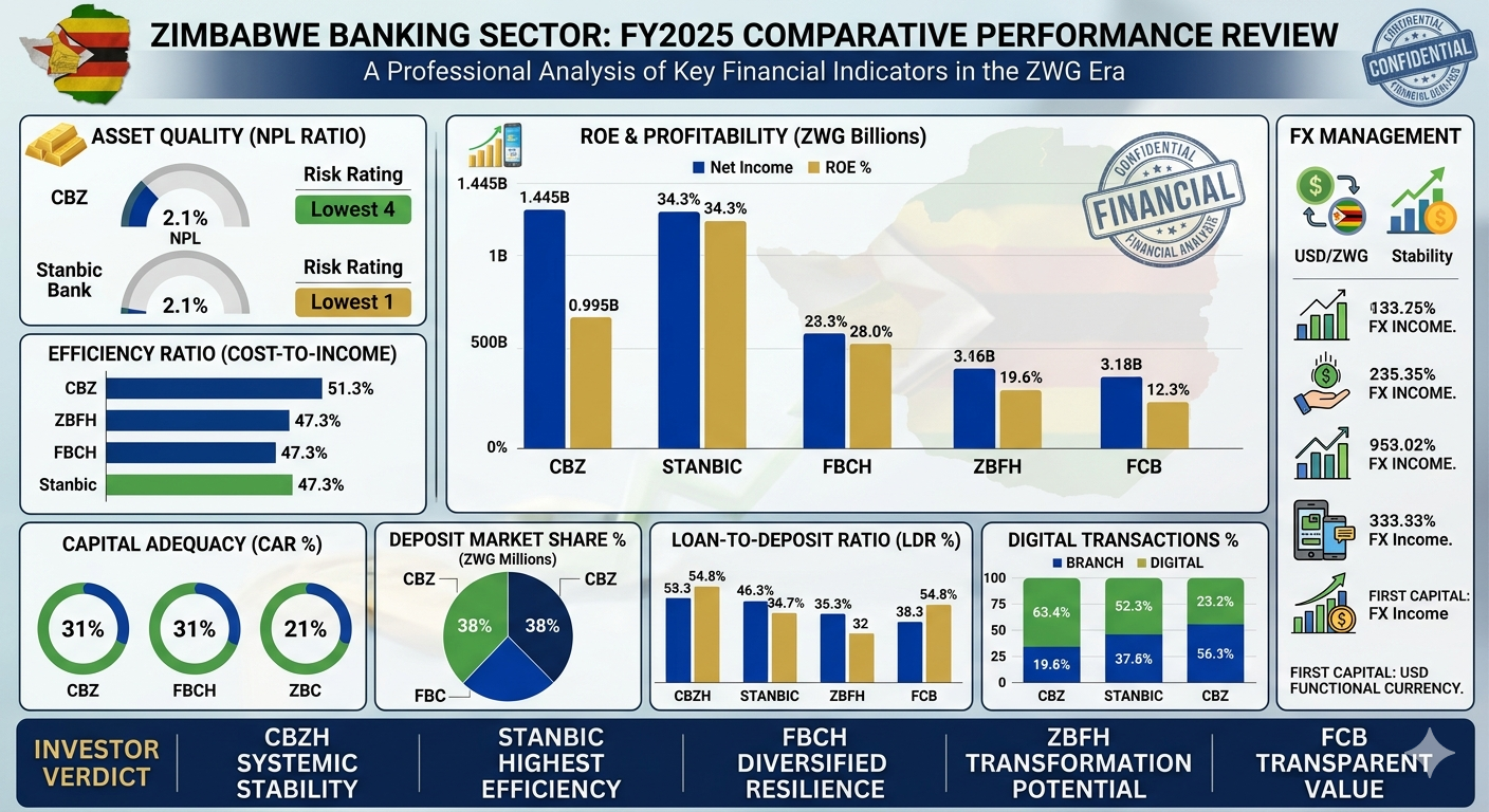 Zimbabwe banking Sector FY2025 Comparative Performance Analysis ...
